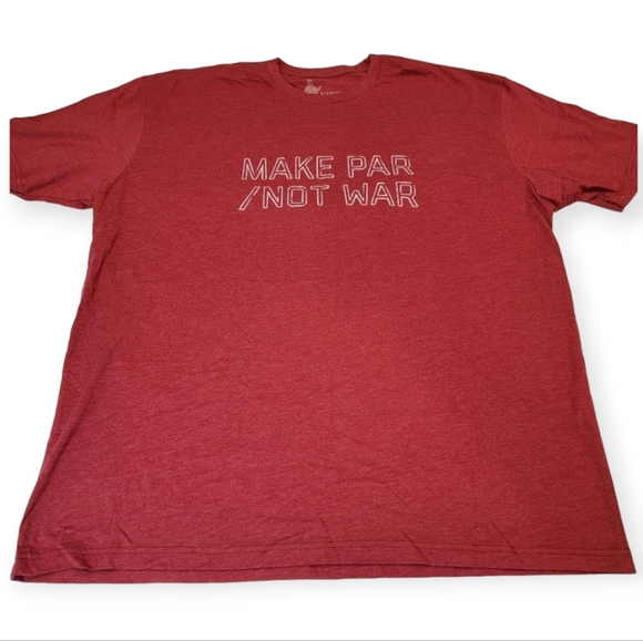 Linksoul | Shirts | Linksoul Make Par Not War Graphic Tshirt Size Xl ...